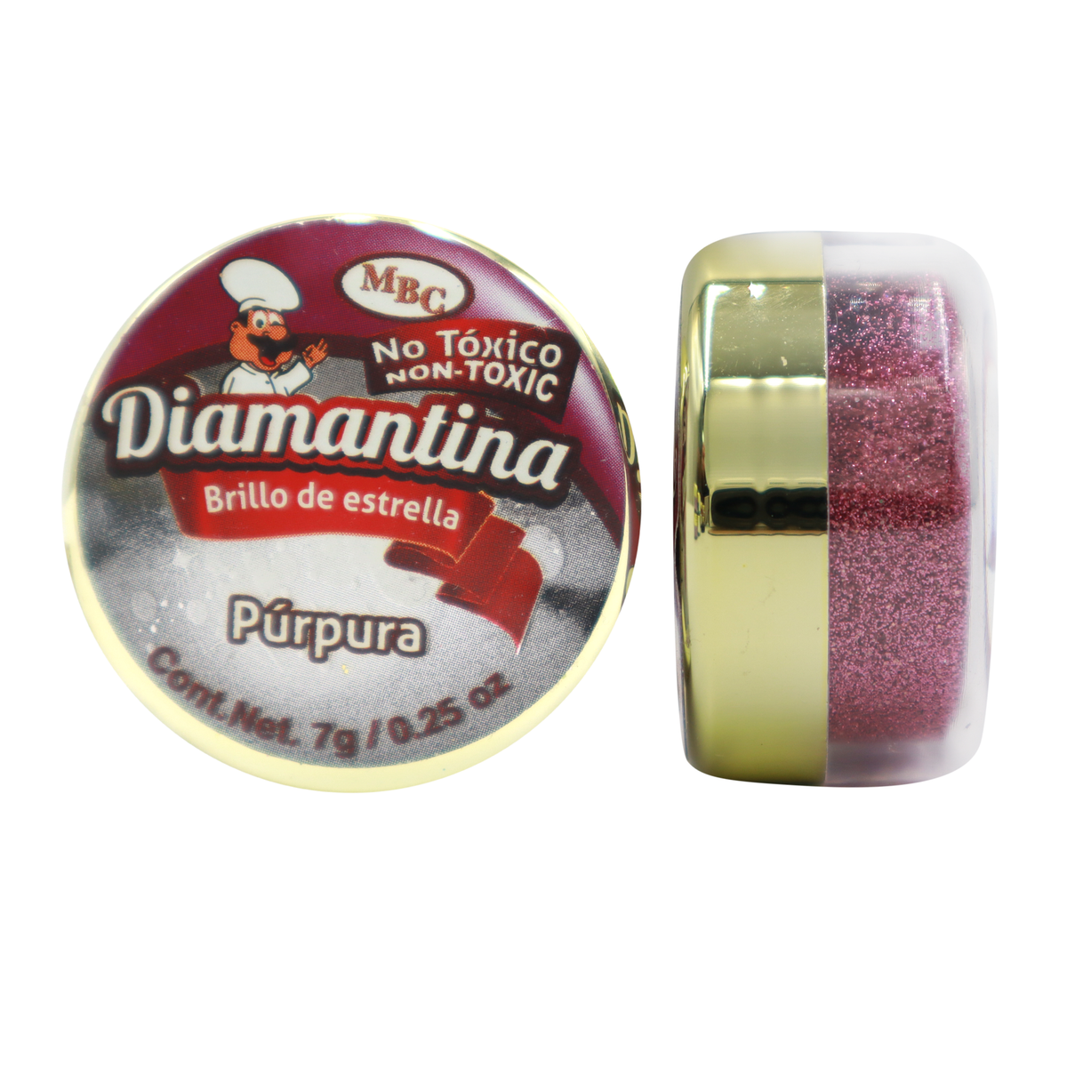 diamantina-brillo-estrella-7g-ma-baker-and-chef-purpura – Distribuidora Del Pastelero