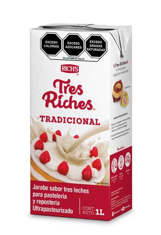 JARABE TRES LECHES UHT 1 LT RICH 30211 – Distribuidora Del Pastelero
