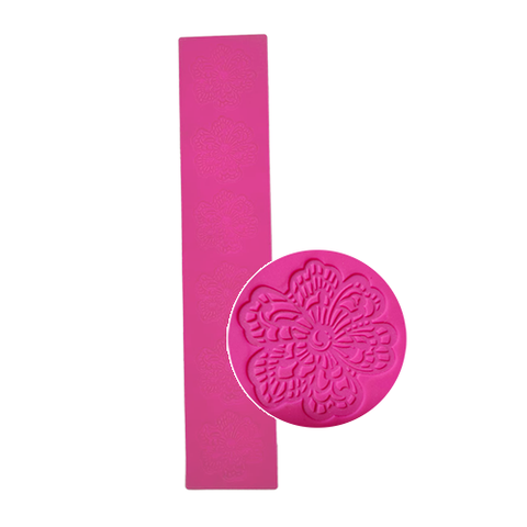 CENEFA SILICÓN FLORES 40 X 8 CM SUGAR LACE ALEGRIA – Distribuidora Del ...