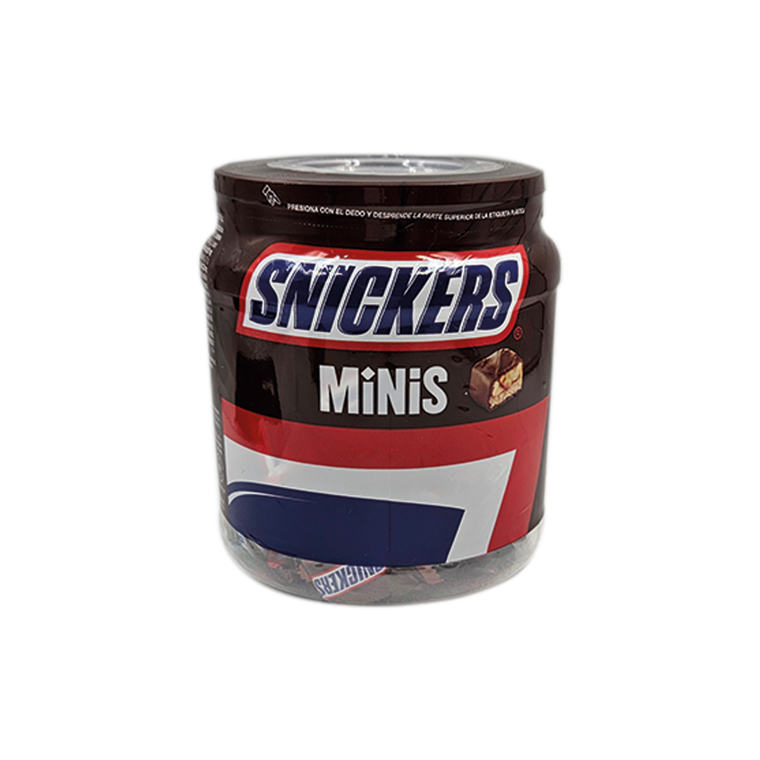 chocolate-snickers-mini-vitrolero-52-pzs – Distribuidora Del Pastelero