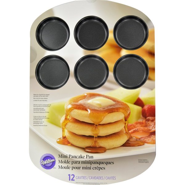 Molde para Mini Hot Cakes - 12 cav – Distribuidora Del Pastelero