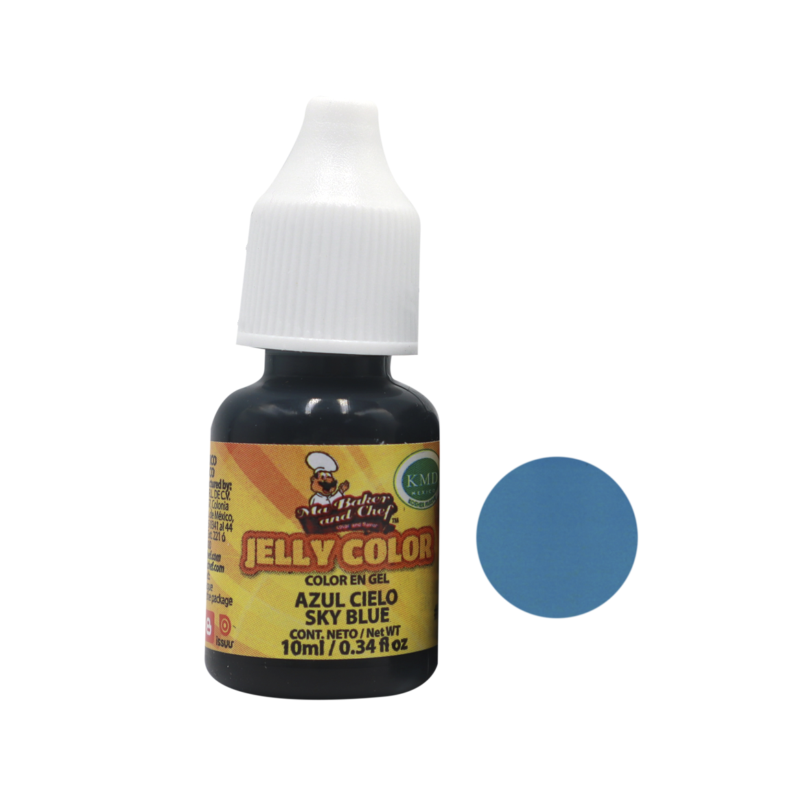 jelly-color-10ml-ma-baker-and-chef-azul-cielo – Distribuidora Del Pastelero